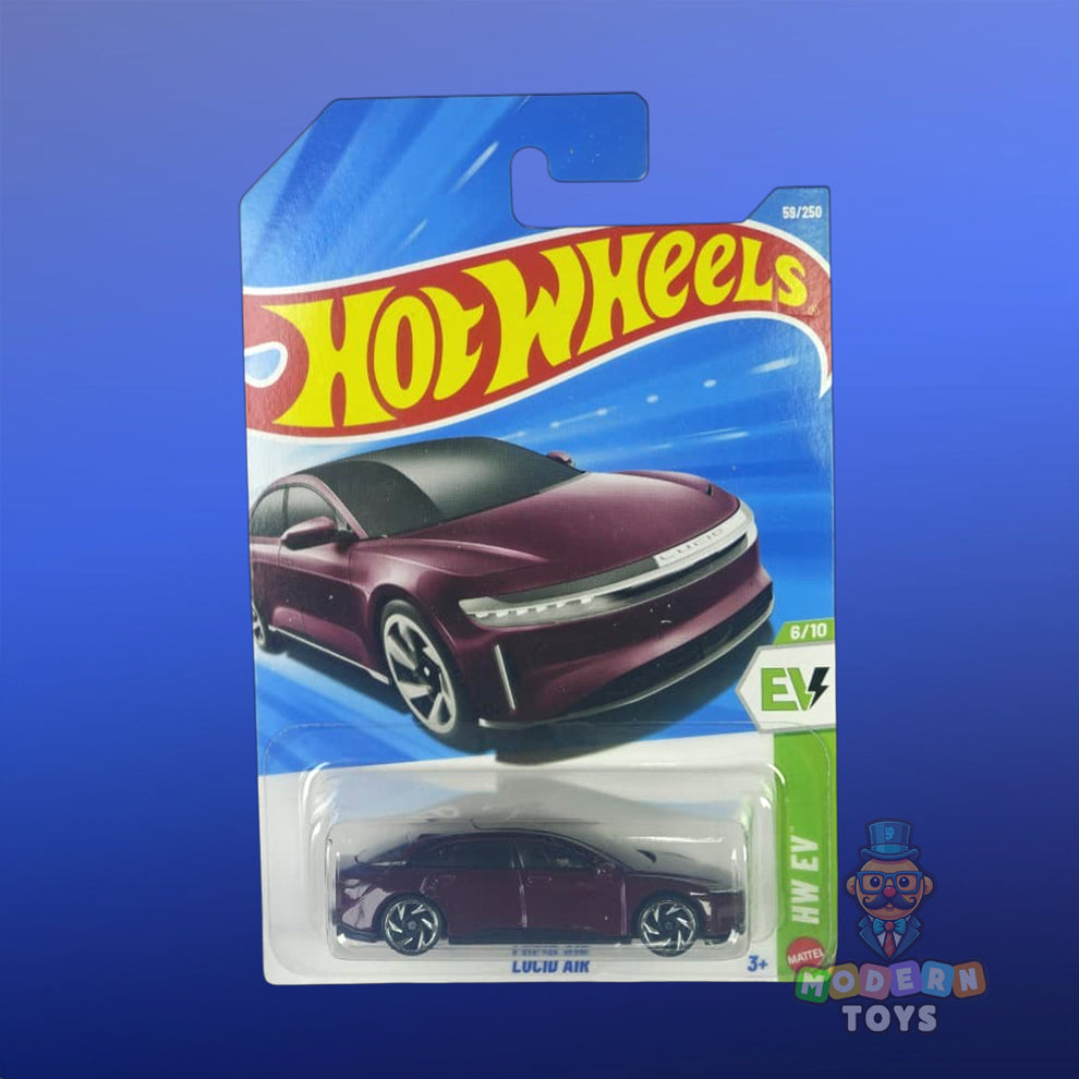Hot Wheels Lucid Air HW EV Die-Cast Toy Car | Electric Car Series ...