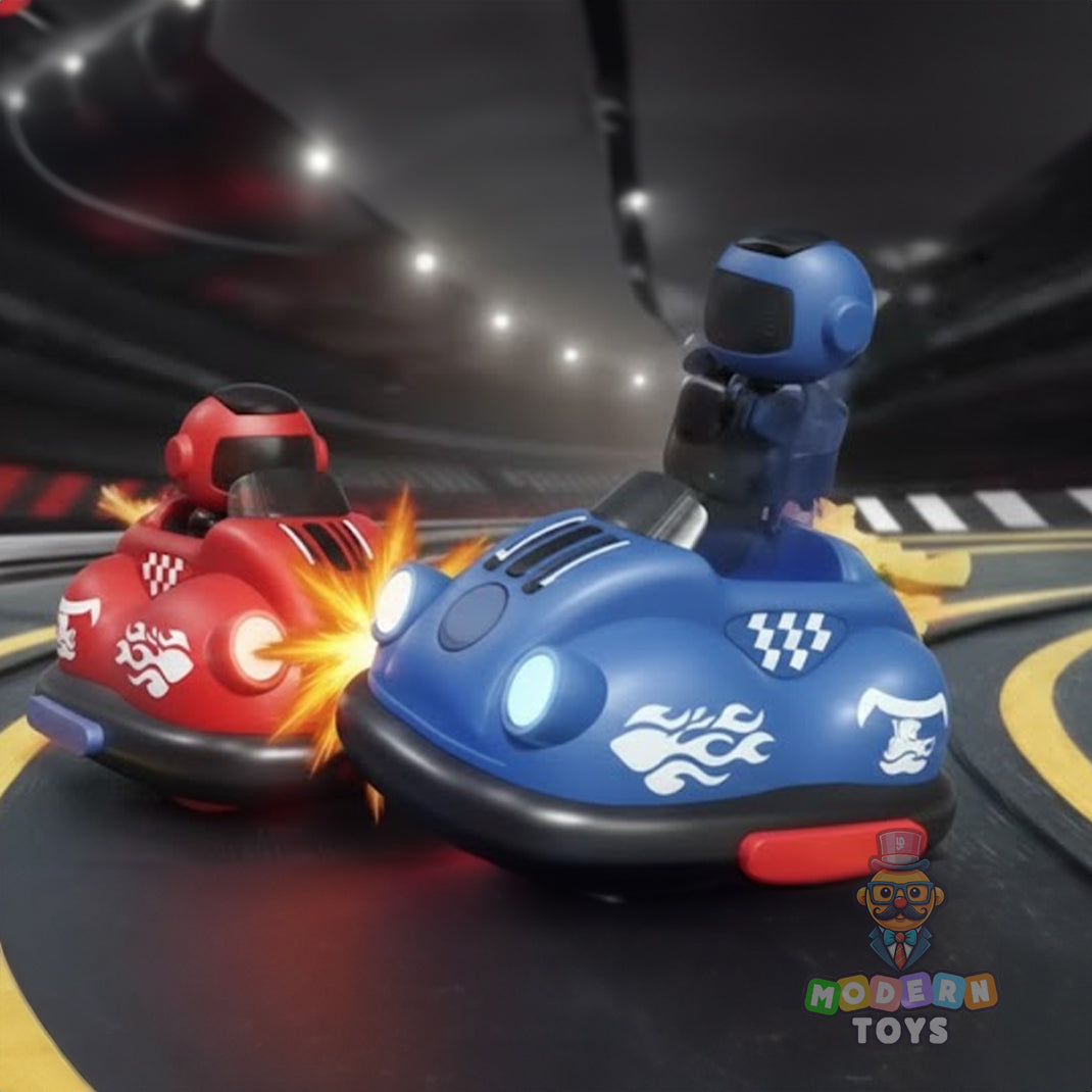 RC Bumper Car for Kids – Rechargeable Remote Control Racing Toy ...